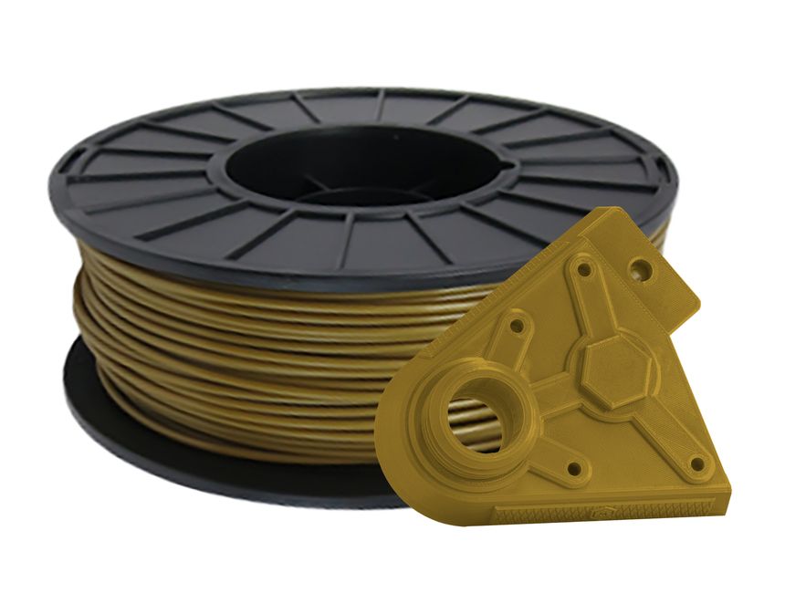 Gold PRO Series PLA Filament - 2.85mm (1kg) | MatterHackers