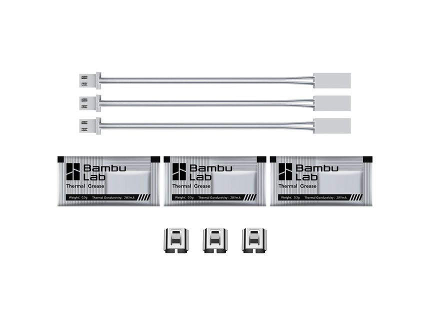 Bambu Lab X1C Ceramic Heater (3 pcs) | MatterHackers