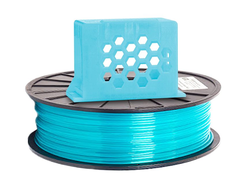 Translucent Aqua PRO Series PETG Filament - 1.75mm (1kg) | MatterHackers