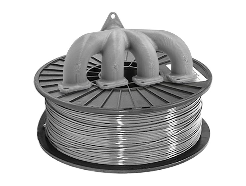 Gray PRO Series ABS Filament - 1.75mm (1kg) | MatterHackers