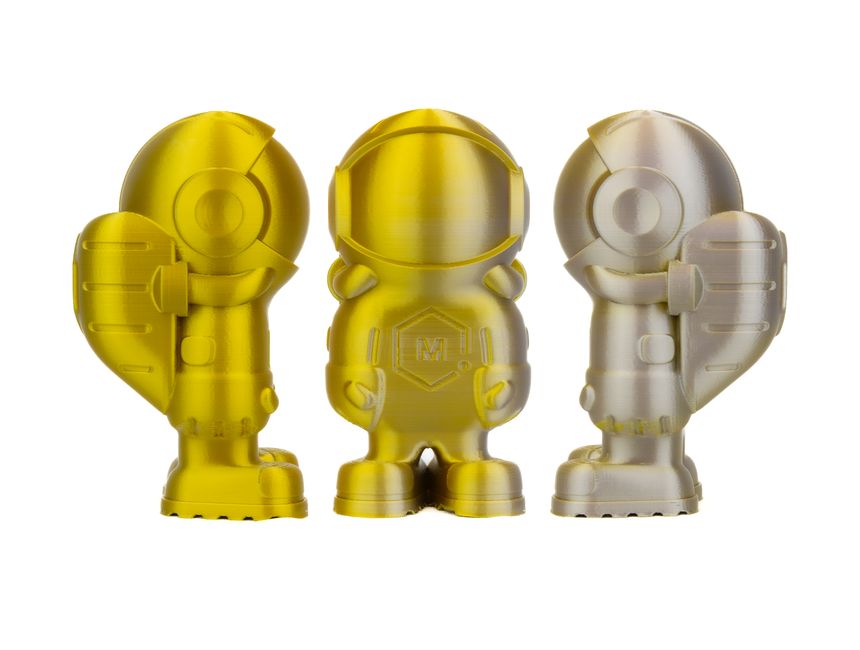 Silver Gold MatterHackers Quantum PLA Filament - 2.85mm (0.75kg ...
