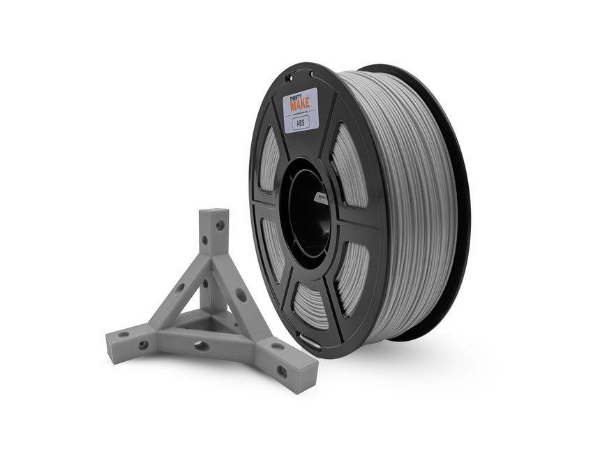 ThriftyMake Gray ABS Filament - 1.75mm (1kg) | MatterHackers