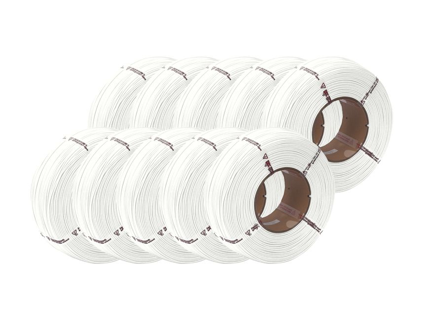 Bambu Lab Jade White PLA Filament Refill 10 Pack - 1.75mm (1kg ...