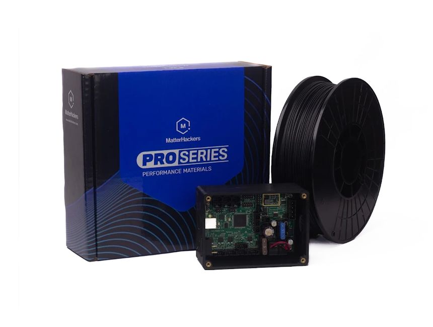 Black PRO Series ESD-Safe PLA Filament - 1.75mm (0.75kg) | MatterHackers