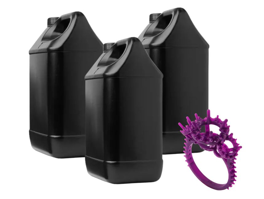 Formlabs Castable Wax Resin 3 Pack - 5L | MatterHackers