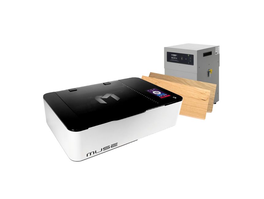 FSL Muse Laser Cutter and Engraver Professional Bundle | MatterHackers