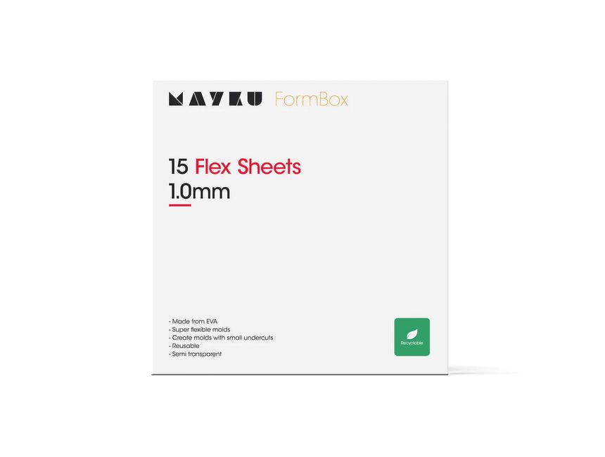 Mayku FormBox Flex Sheets Refill - 15 Pack | MatterHackers