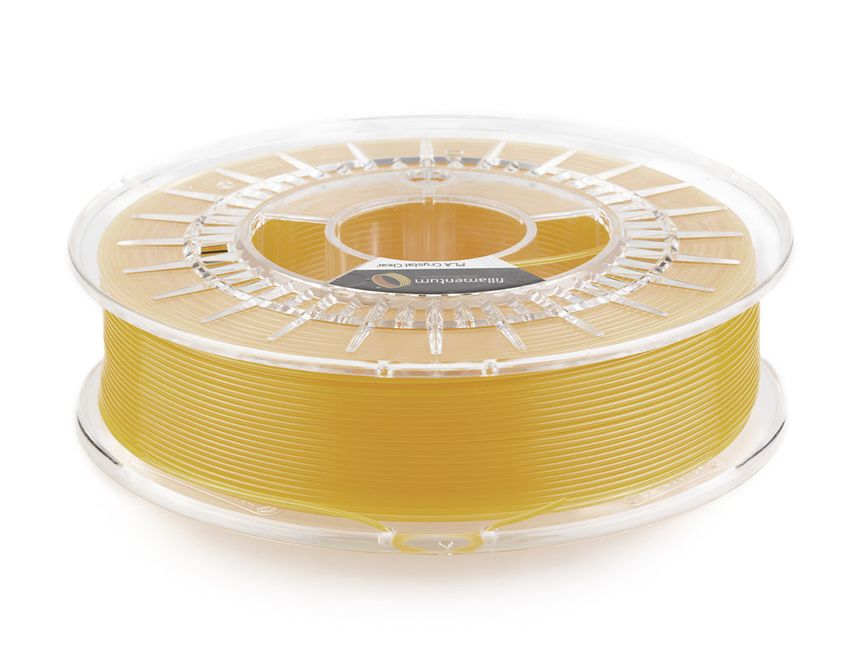 Fillamentum Crystal Clear Tangerine Orange PLA Filament - 1.75mm (0 ...