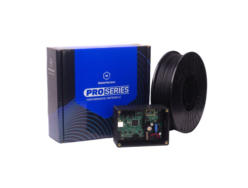 Black PRO Series ESD-Safe PETG Filament - 1.75mm (0.75kg) | MatterHackers