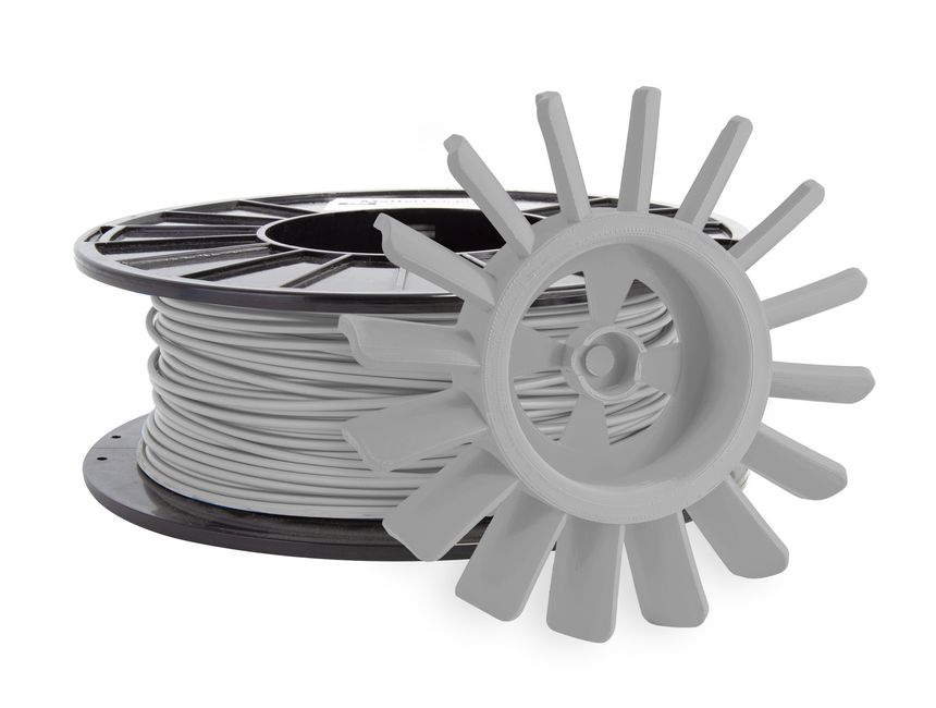 Gray PRO Series Tough PLA Filament 2.85mm - (10lb) | MatterHackers