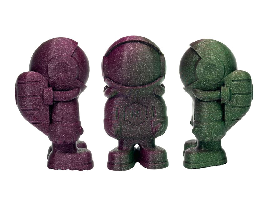 Green Purple Glitter MatterHackers Quantum PLA Filament - 1.75mm (0 ...