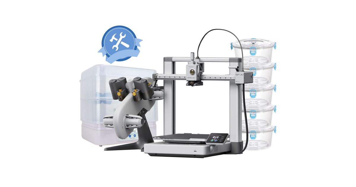 Bambu Lab A1 Combo - Dryer Solution Bundle | MatterHackers